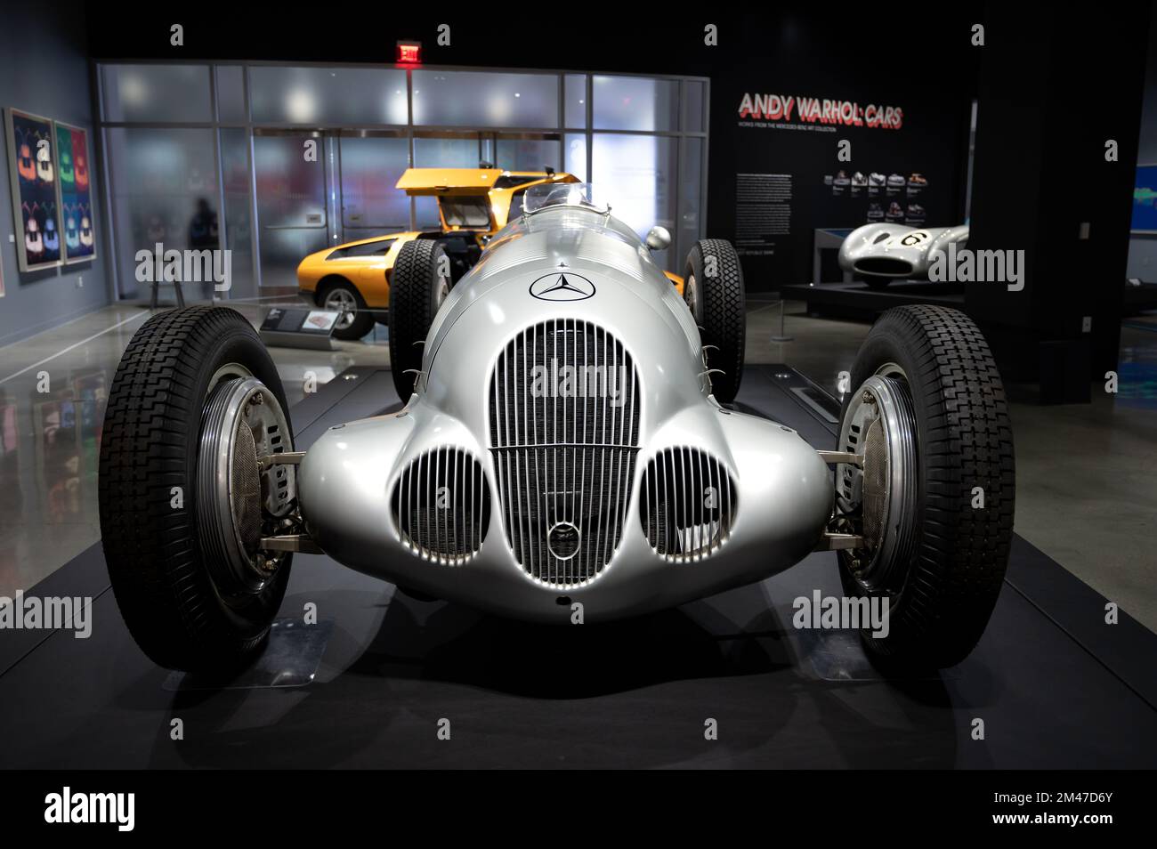 historic racing car 1937 Mercedes Benz W125 Grand Prix Car Stock Photo ...