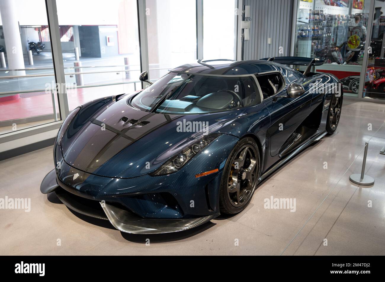 powerful 2019 Koenigsegg Regera "Gotham" supercar Stock Photo - Alamy