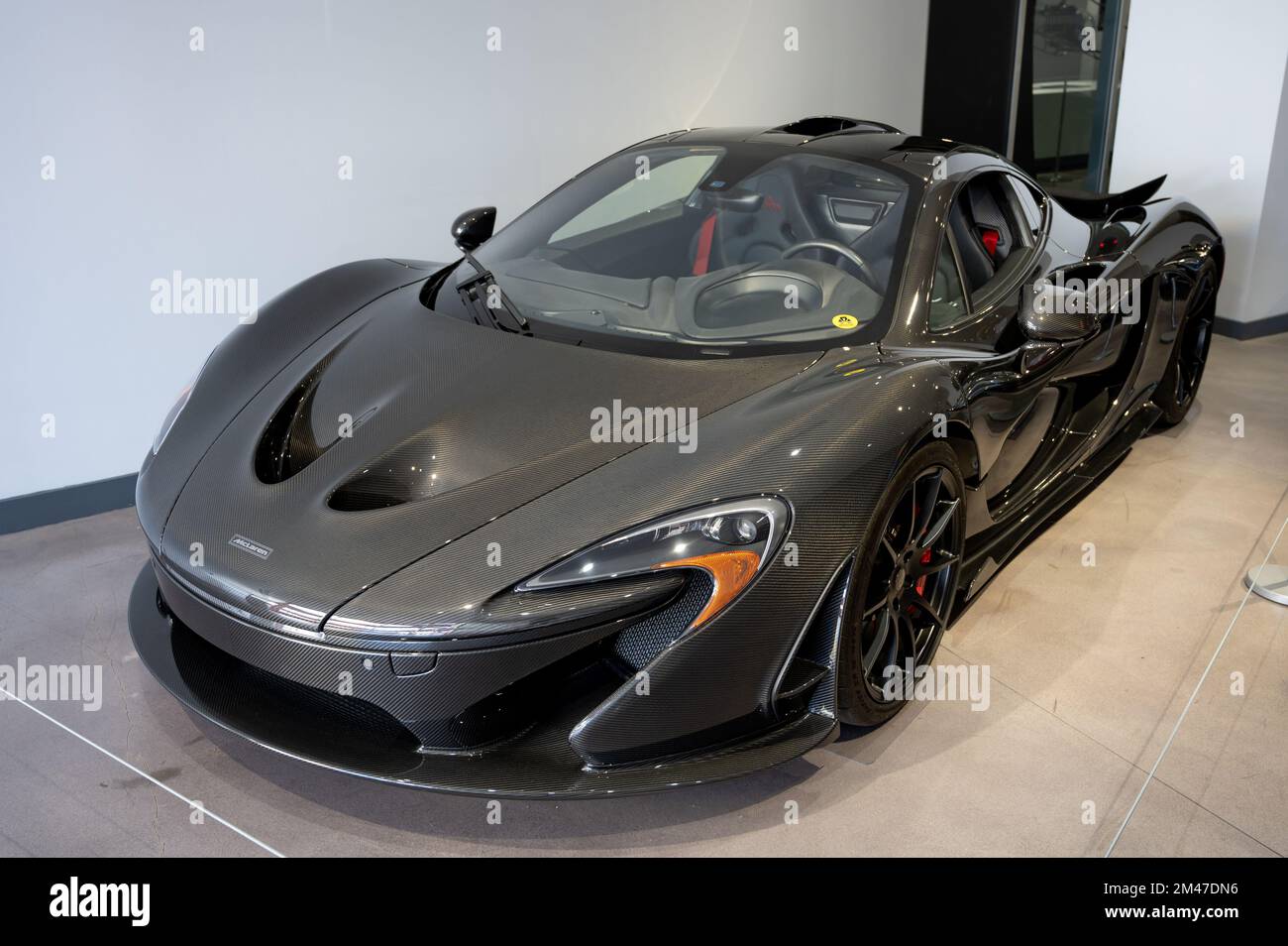 powerful 2015 McLaren P1 hybrid supercar Stock Photo - Alamy