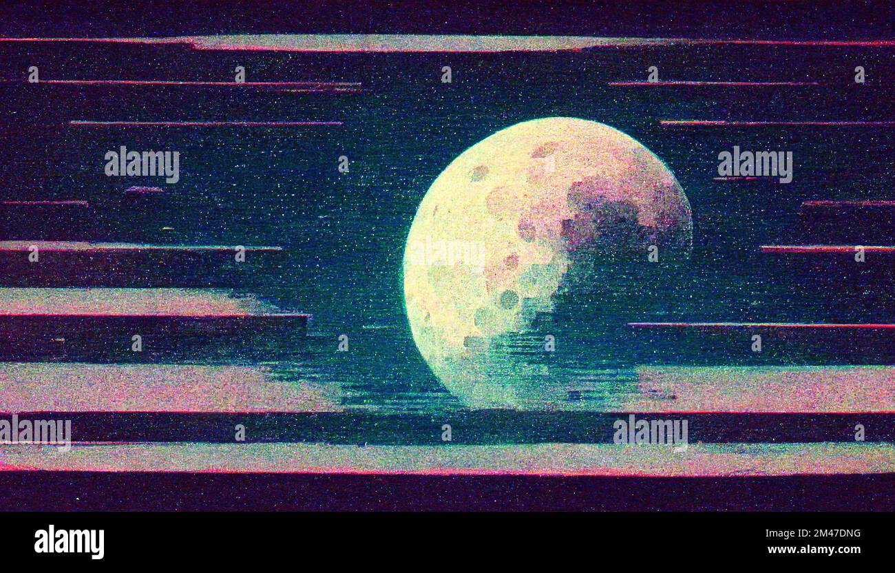 80s retro sunset hi-res stock photography and images - Alamy