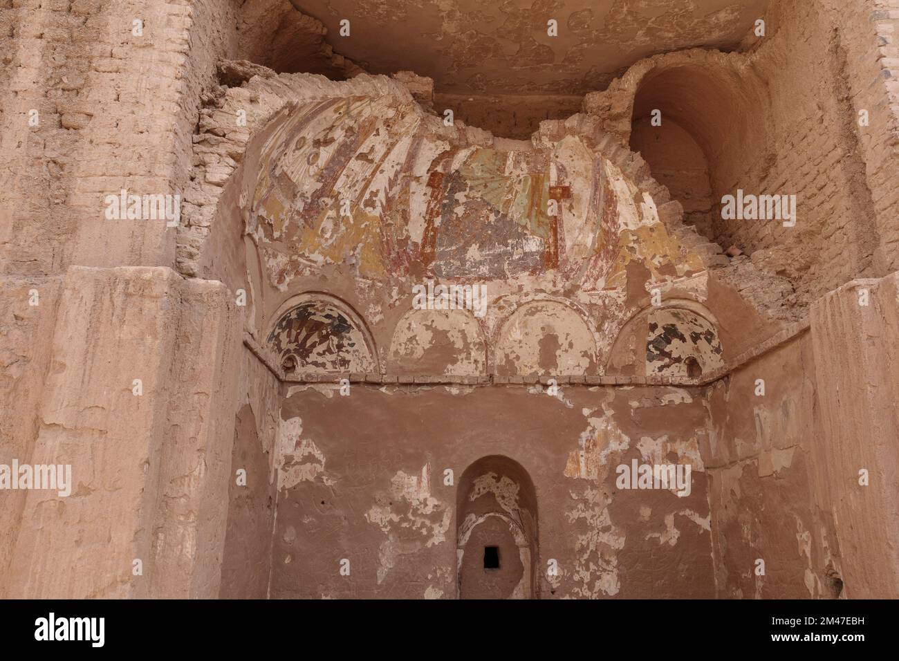 The Monastery of Anba Hatre, also known as St Simeon, Aswan, Egypt ...