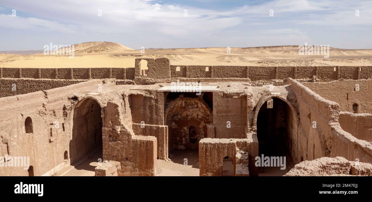 The Monastery of Anba Hatre, also known as St Simeon, Aswan, Egypt ...