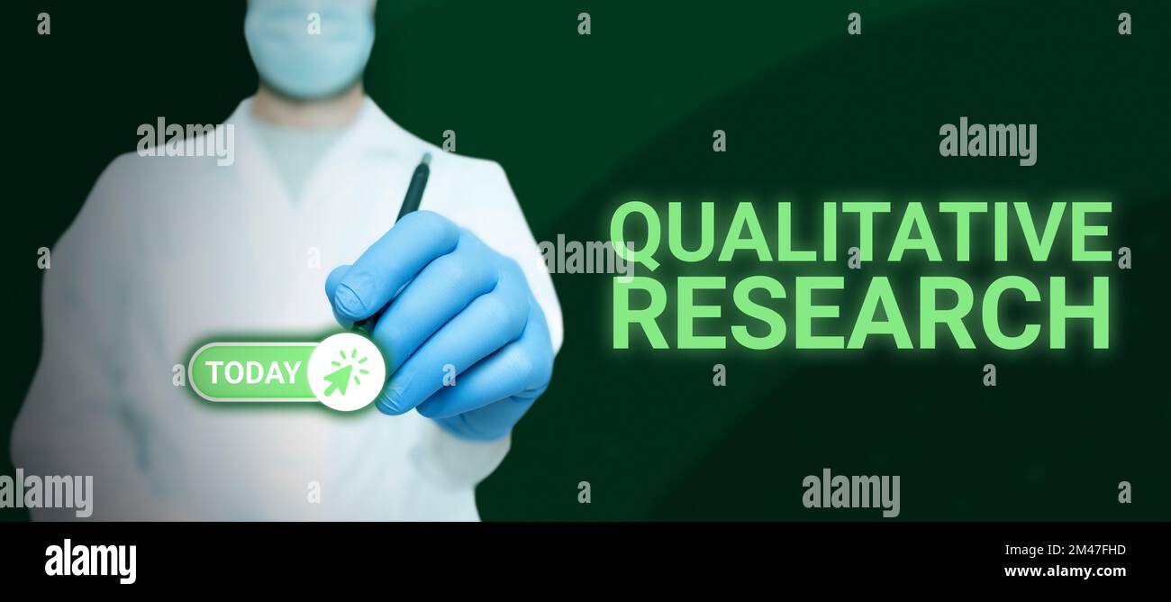 Handwriting text Qualitative Research. Business overview Certified to ...