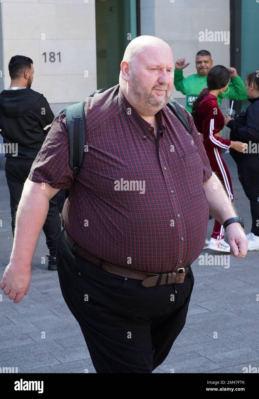 File photo dated 05/08/22 of Martin Sargeant, the official who ...