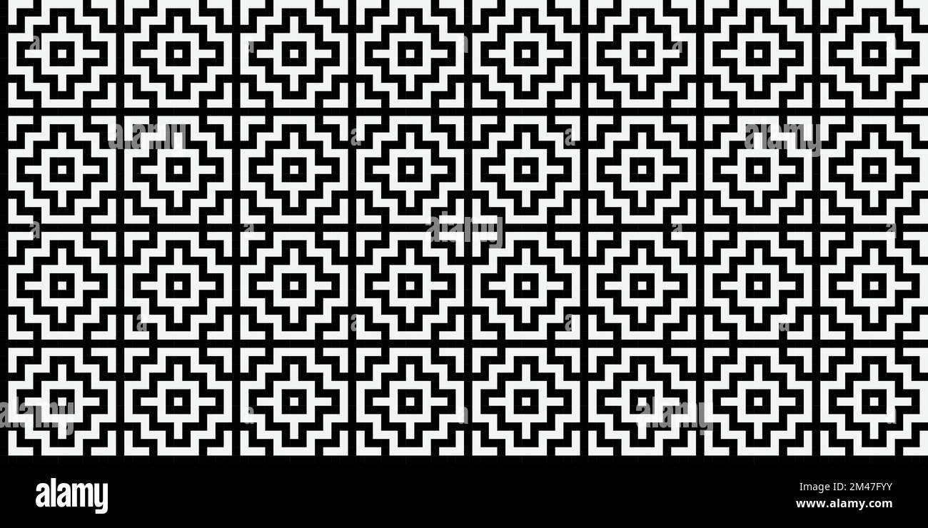 Celtic vector seamless braided ornaments pattern. Medieval traditional ...