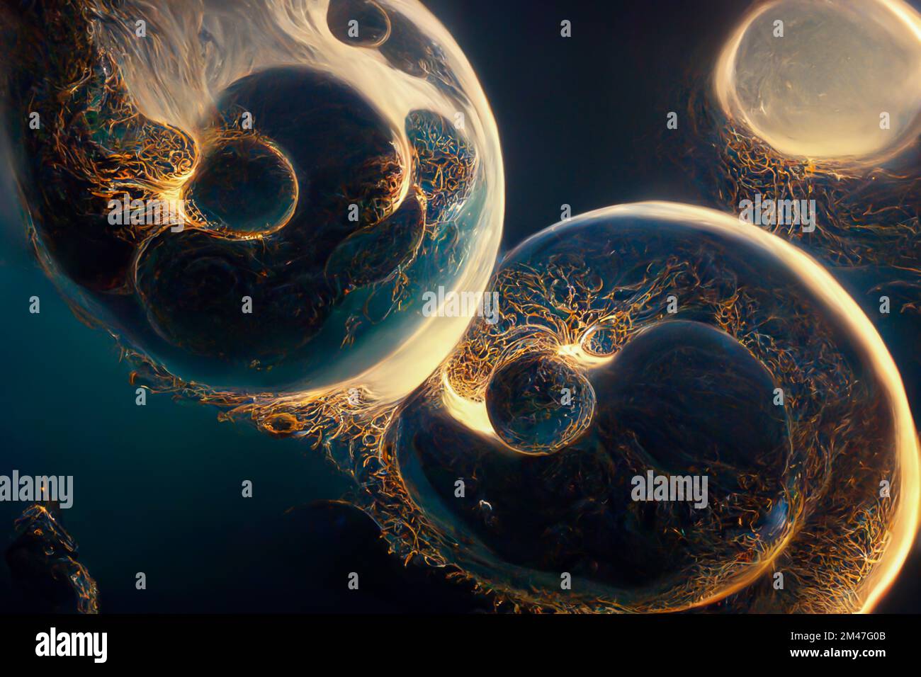 The multiverse theory visualized, Fractal geometric multiverse of ...