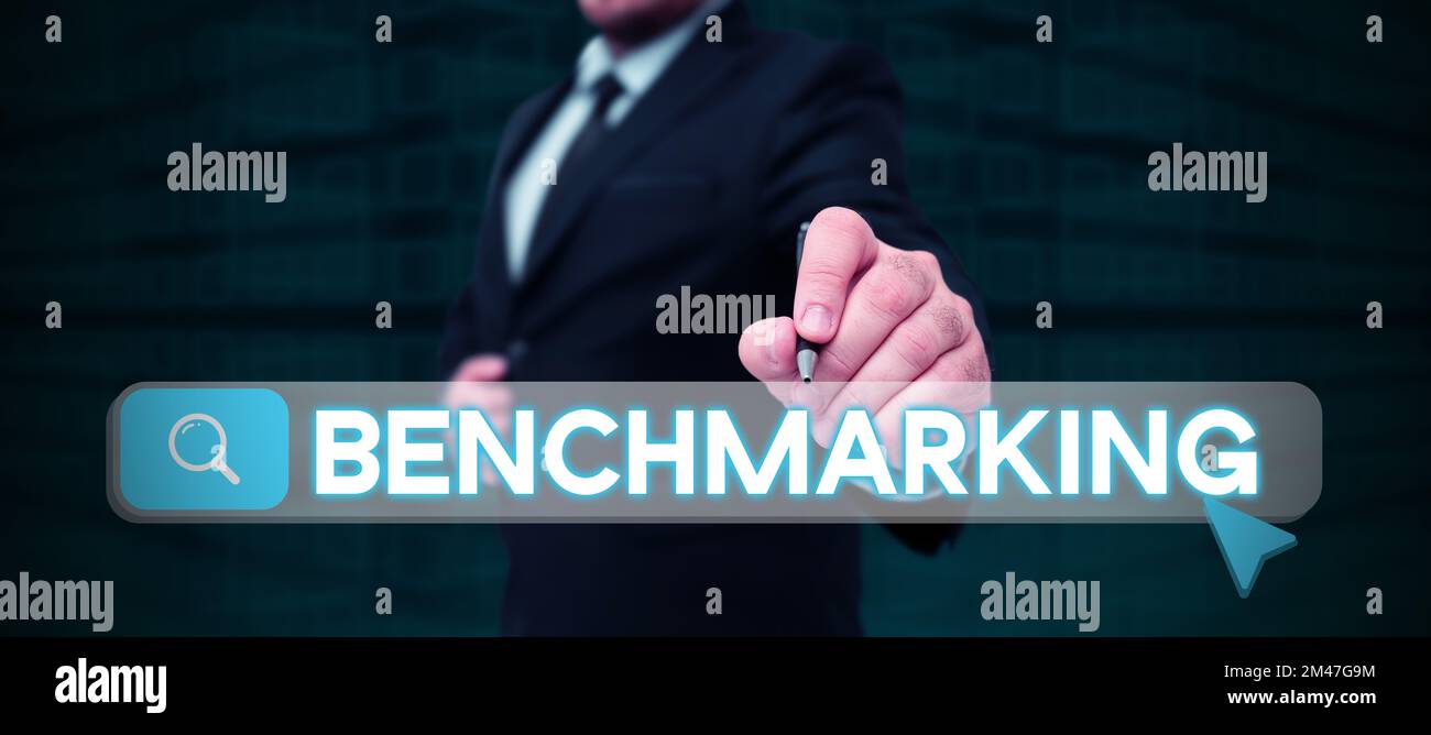 Writing Displaying Text Benchmarking Word Written On Evaluate