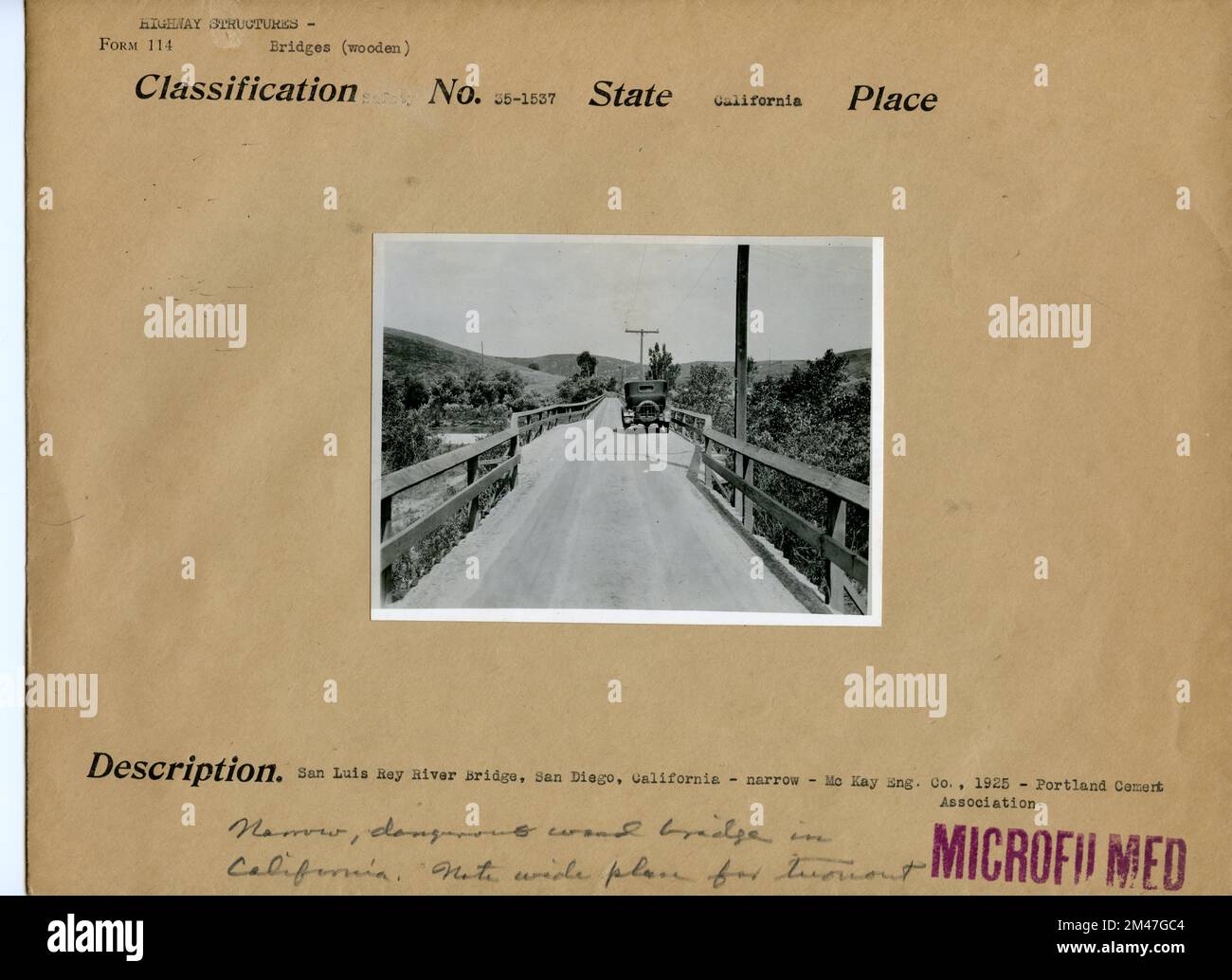 San Luis Rey River Bridge. Original caption: San Luis Rey River Bridge ...