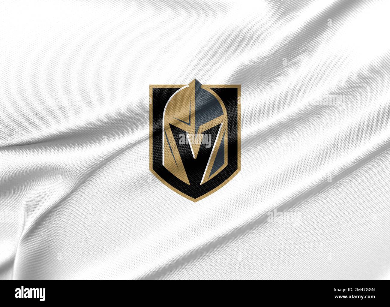 Vegas Golden Knights flag. National Hockey League fabric flag Vegas ... Vegas Golden Knights flag. National Hockey League fabric flag Vegas ...