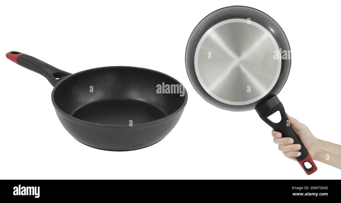 Frying pan for cooking. Isolated from the background Stock Photo - Alamy