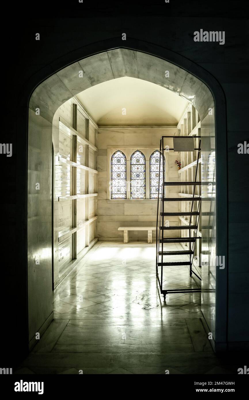 Wall crypt in a cemetery, Miami, Florida Stock Photo - Alamy