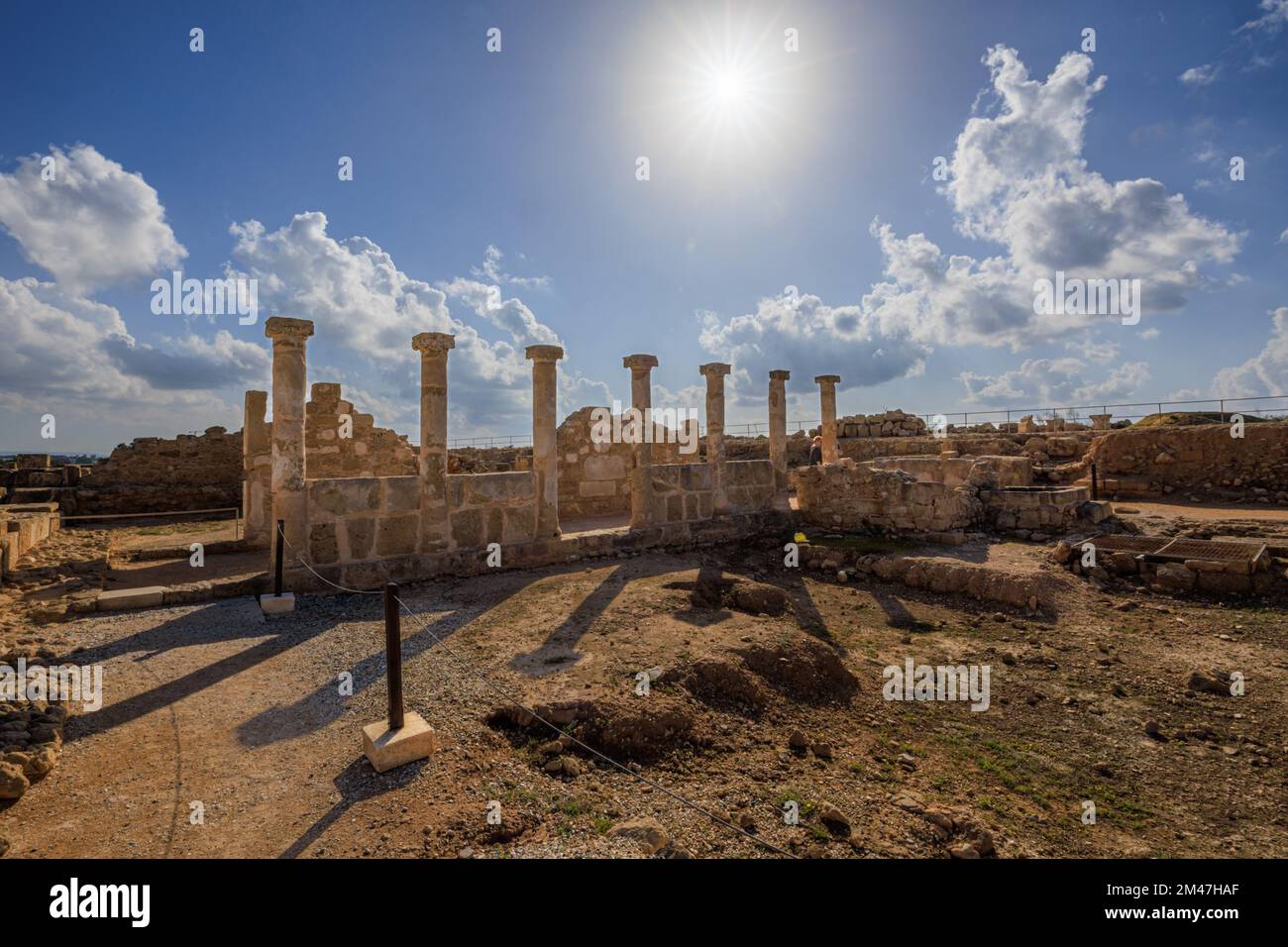 PAPHOS, CYPRUS - NOVEMBER 22: (EDITORS NOTE: Image is a digital [High ...