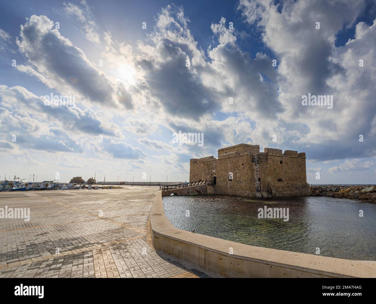 PAPHOS, CYPRUS - NOVEMBER 22: (EDITORS NOTE: Image is a digital [High ...