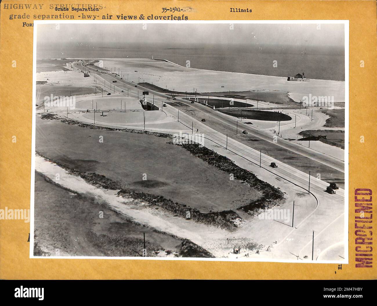 Grade separation. State: Illinois Stock Photo - Alamy