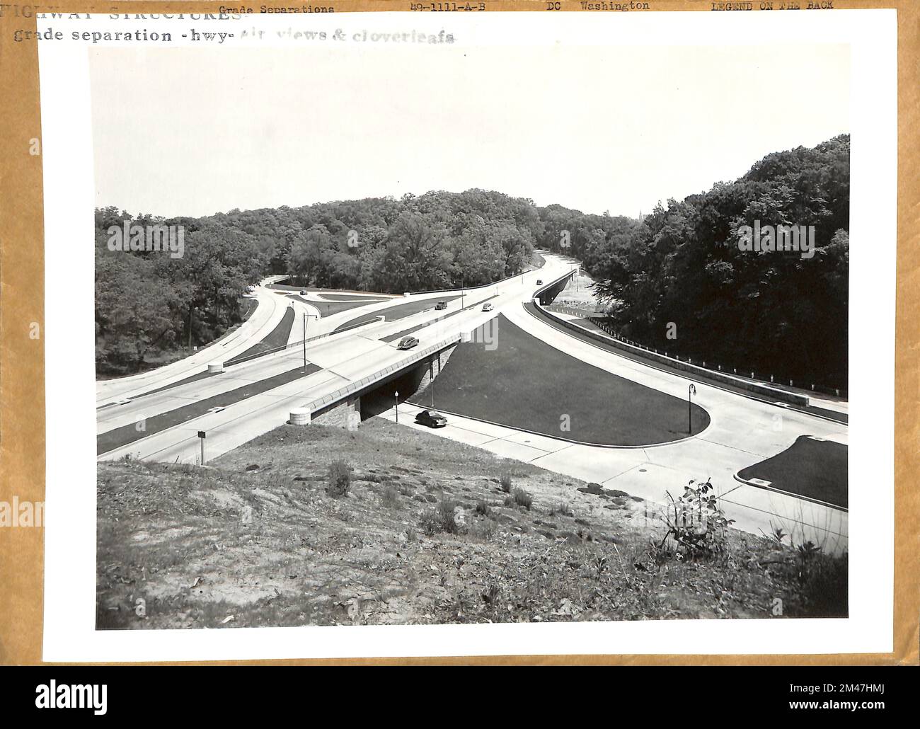 Klingle Road. Original caption: Grade separation structure at ...