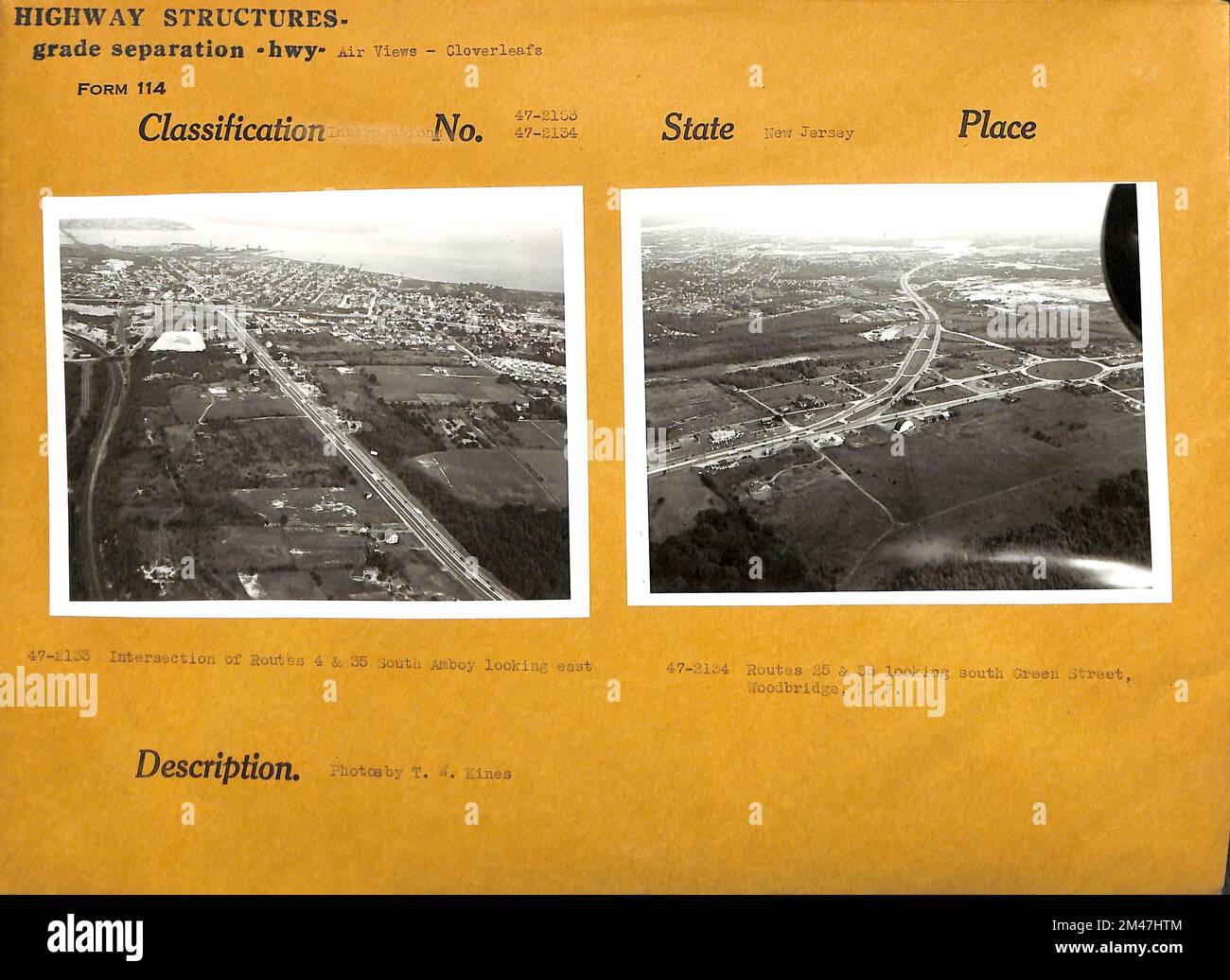 New jersey street view 1940s hi-res stock photography and images - Alamy