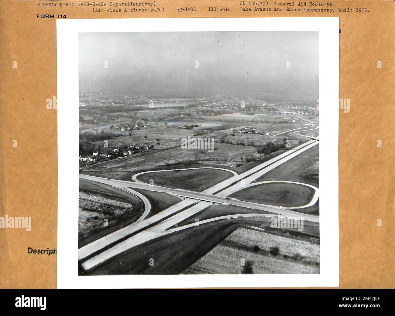 Edens expressway hi-res stock photography and images - Alamy