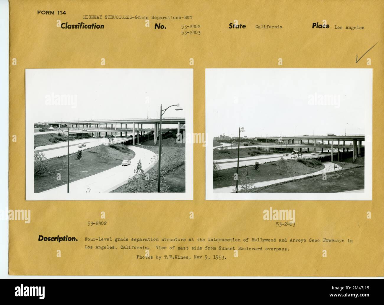 Four-level grade separation structure. Original caption: Four-level ...