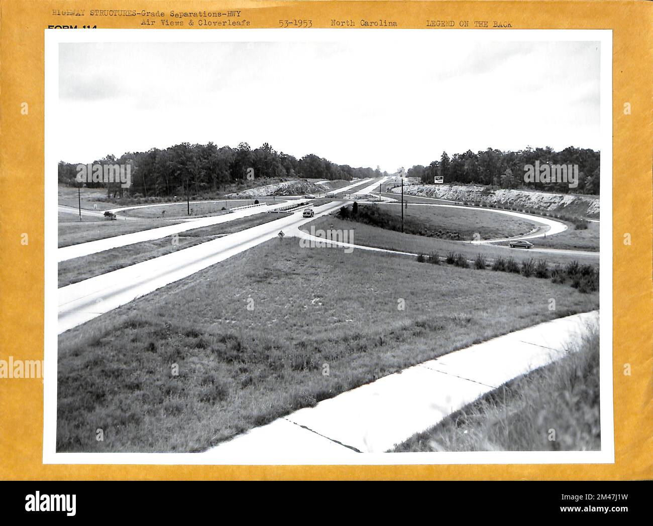 Thomasville Bypass. Original caption: Cloverleaf intersection at east ...