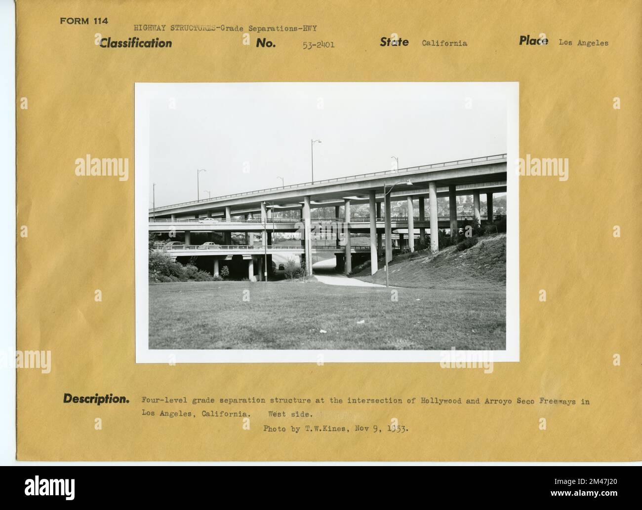 Four-level grade separation structure. Original caption: Four-level ...