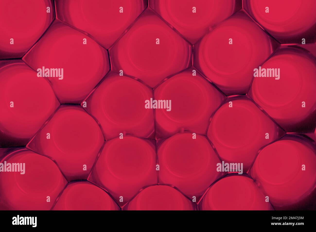 Viva Magenta color of the year 2023. Background made of plastic ...