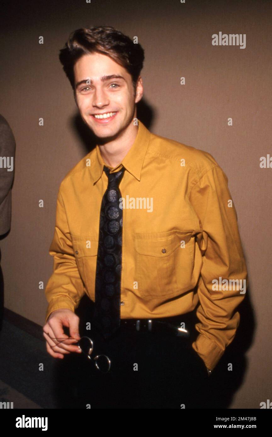 Jason Priestley Circa 1990's Credit: Ralph Dominguez/MediaPunch Stock Photo - Alamy