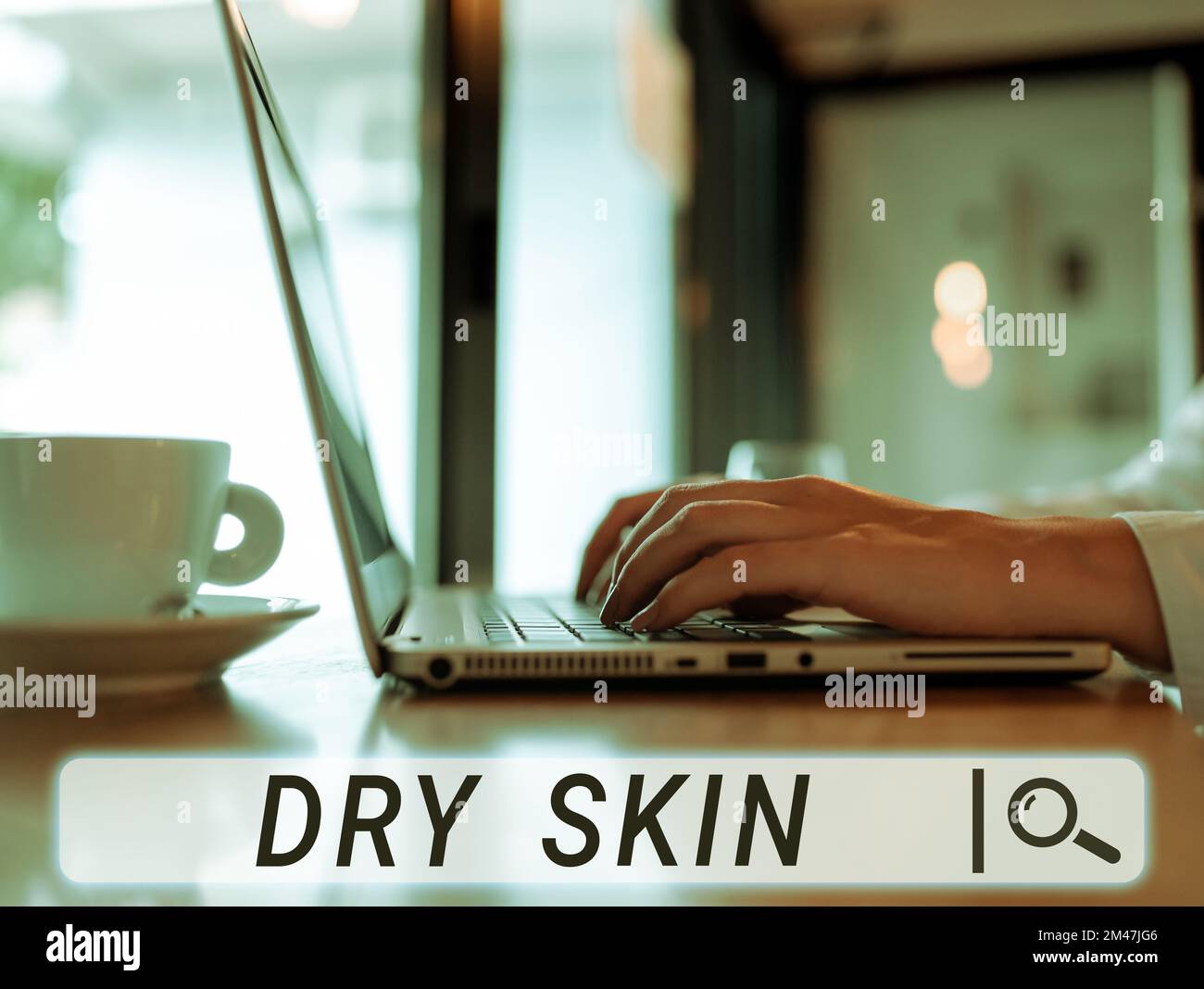 Sign displaying Dry Skin. Business showcase uncomfortable condition ...