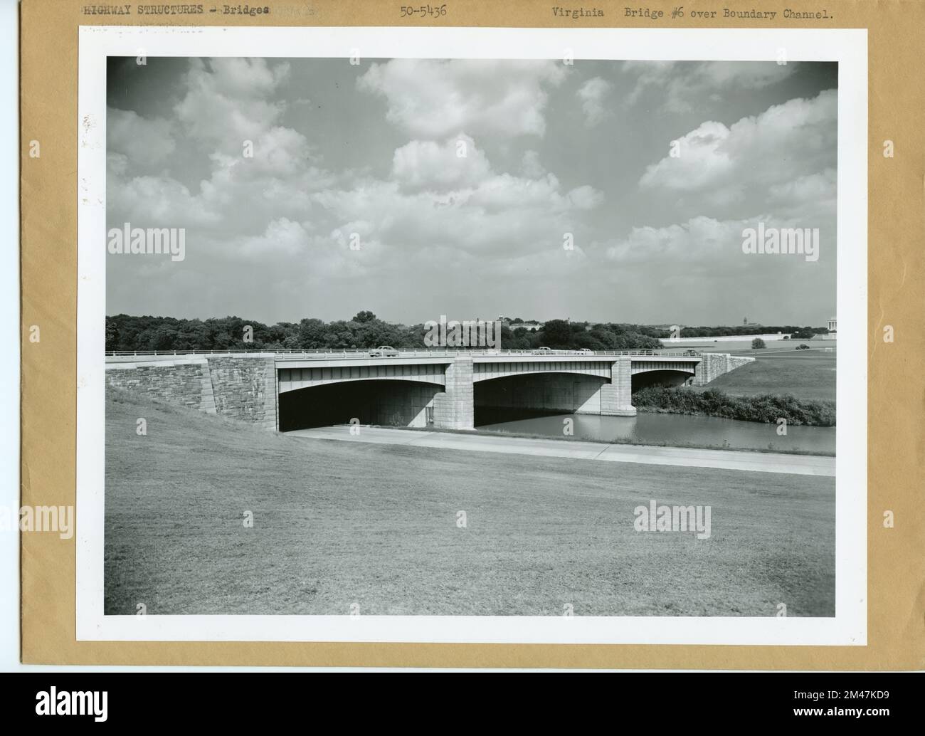 Bridge #6 over Boundary Channel. Original caption: Bridge #6 over ...