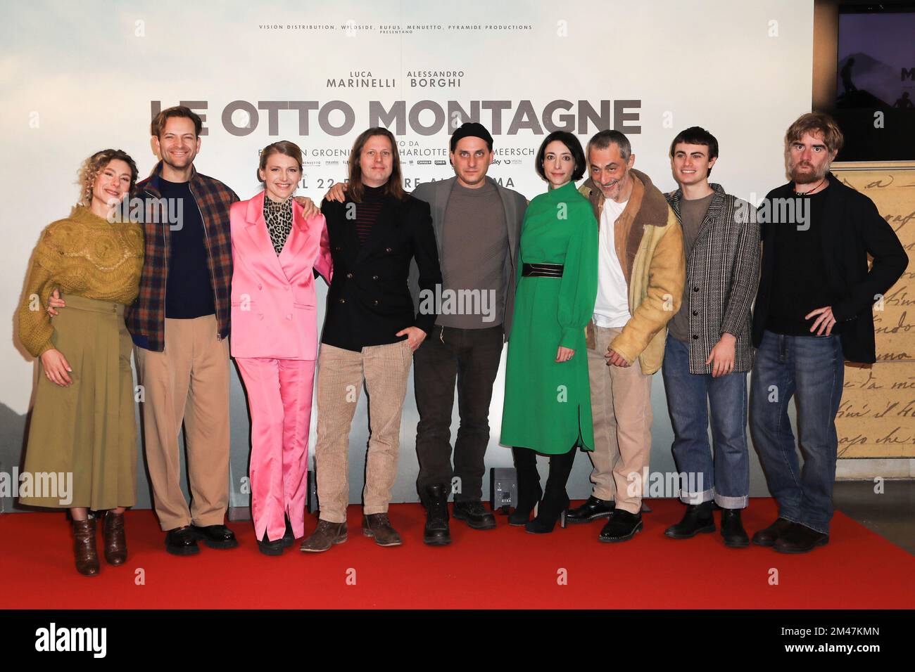 Rome, Italy. 19th Dec, 2022. Rome, Space Moderno cinema, photocall film ...