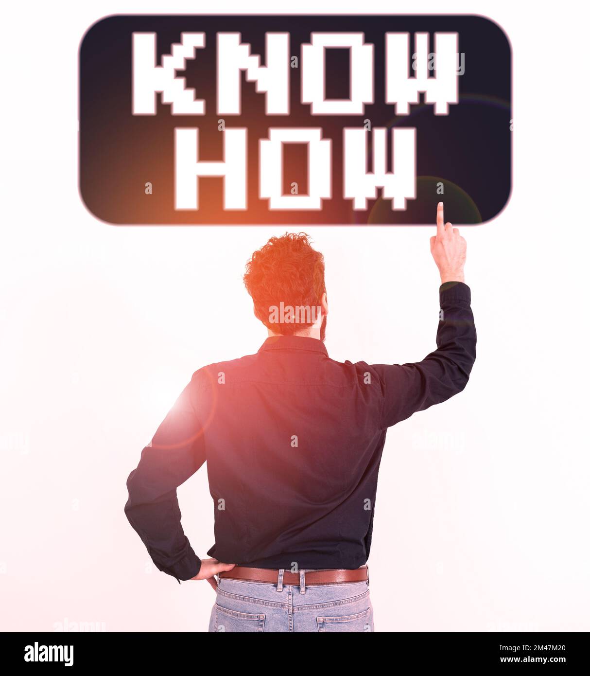 Text sign showing Know How. Business idea The process to learn of doing ...