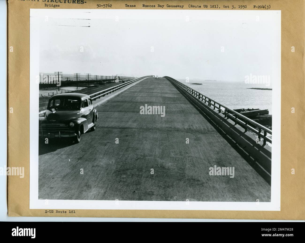 Nueces Bay Causeway. Original caption: Nueces Bay Causeway (US Route ...