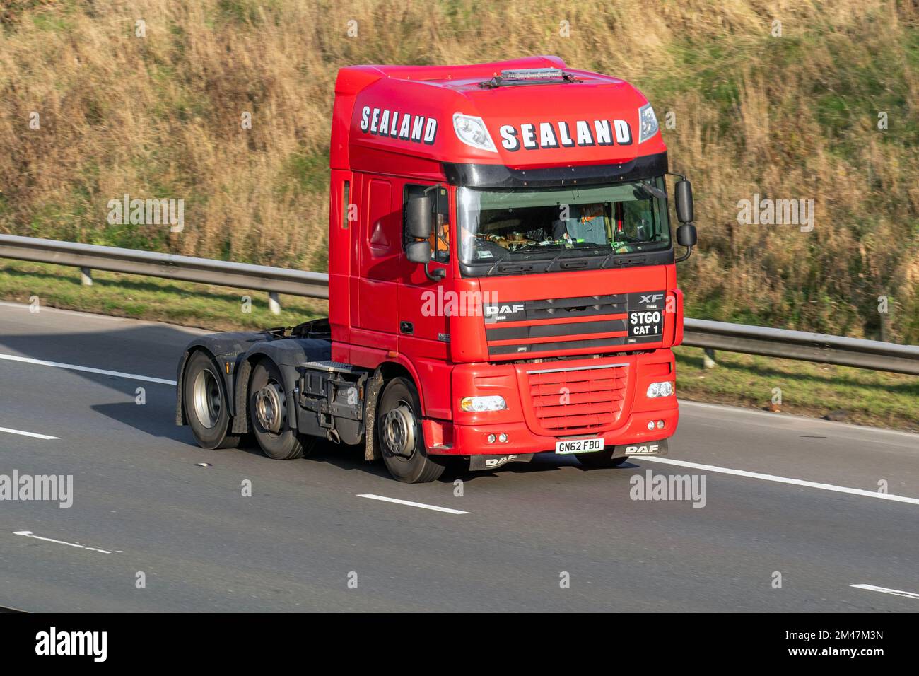 Sealand Haulage Limited 2013 (62) Red DAF XF FTG 105.510 12902cc Diesel ...