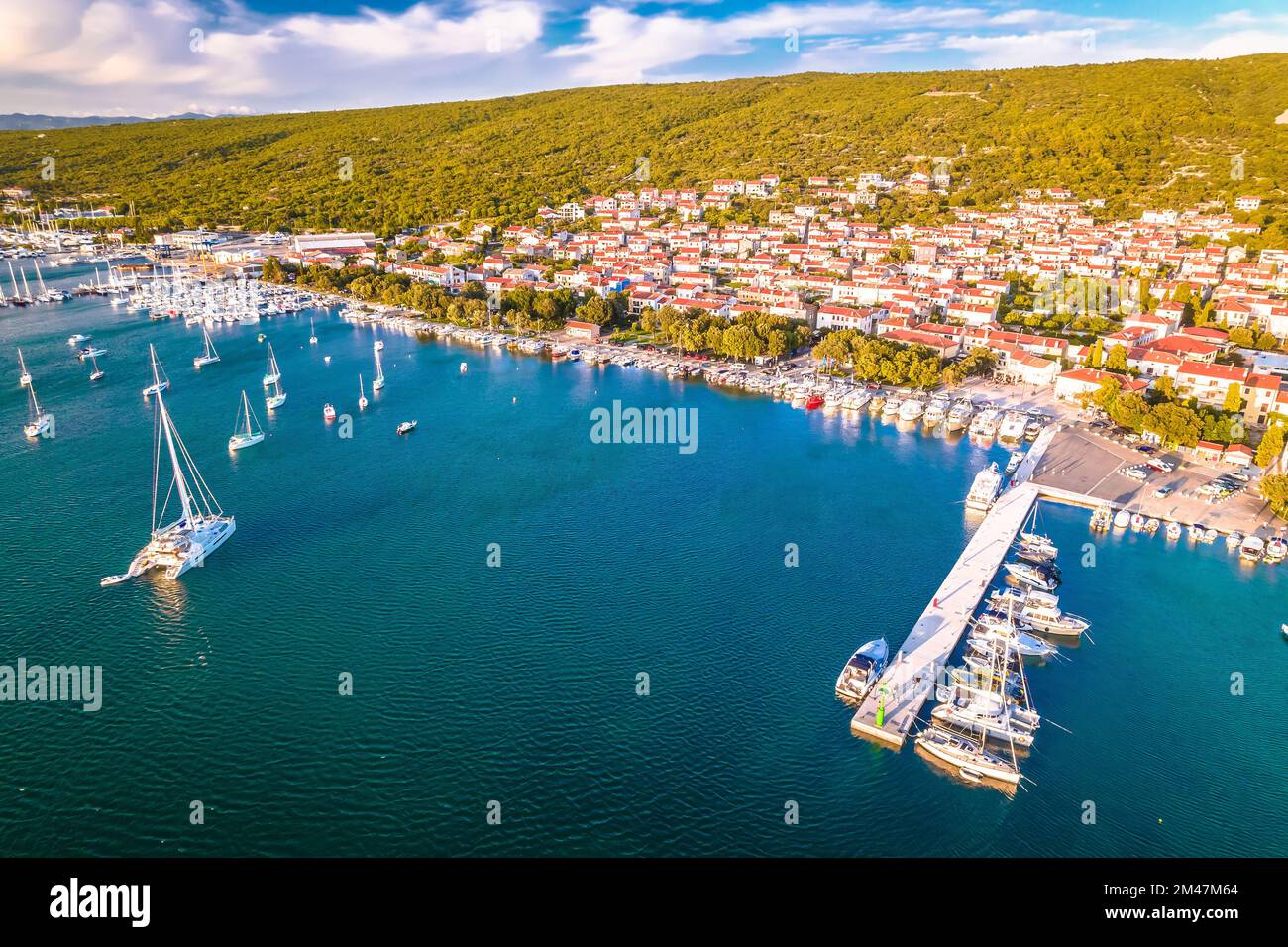 Aerial view hermitage bay beach hi-res stock photography and images - Alamy
