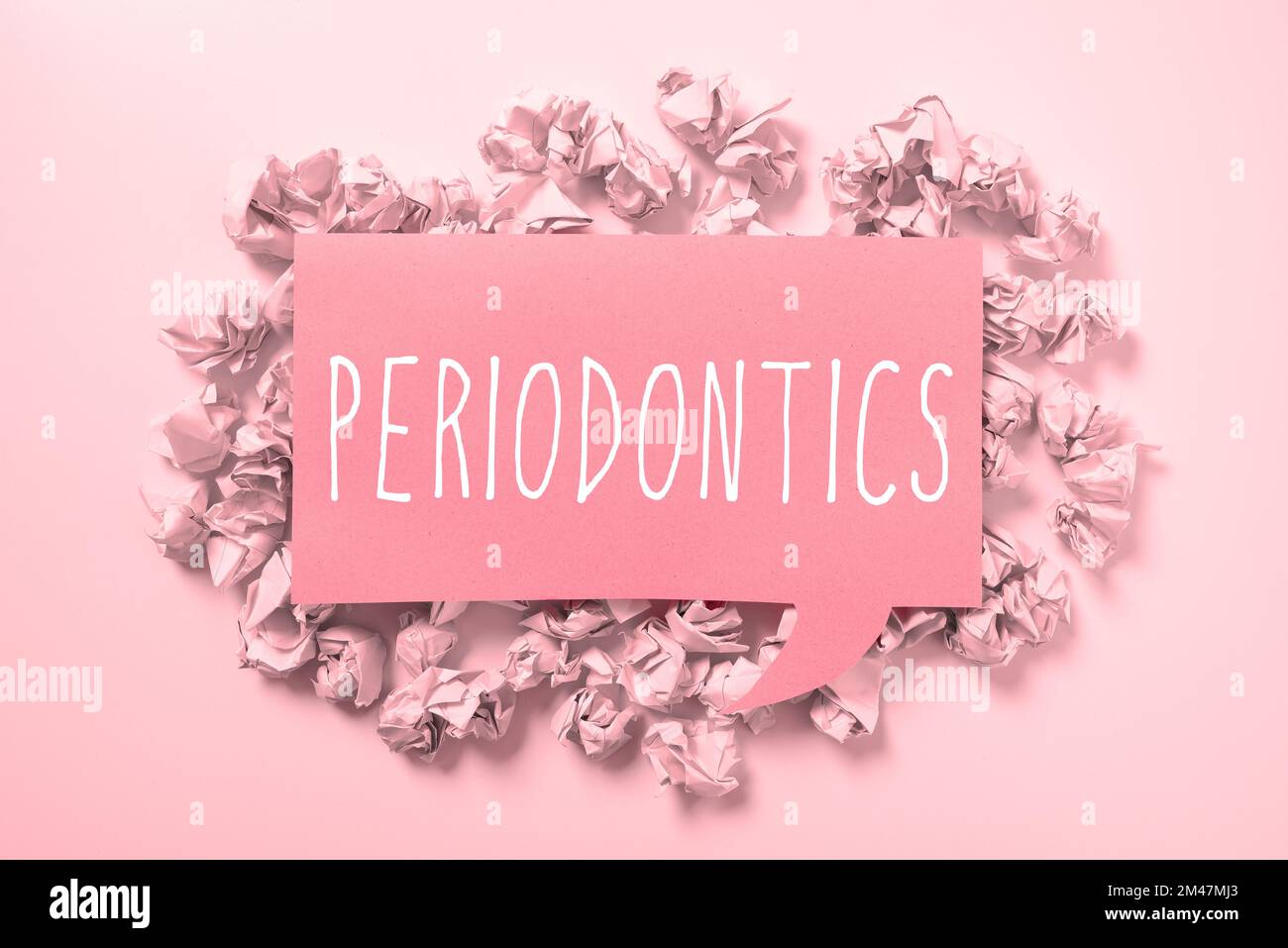 Writing displaying text Periodontics. Conceptual photo a branch of ...