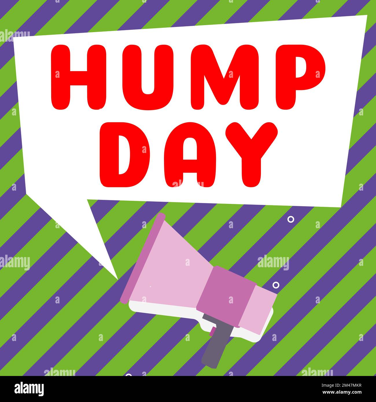 Writing displaying text Hump Day. Conceptual photo climbing a ...
