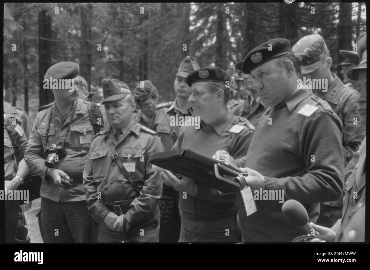 ***JUNE 1988 FILE PHOTO*** On 9 June, a bilateral tactical exercise of ...