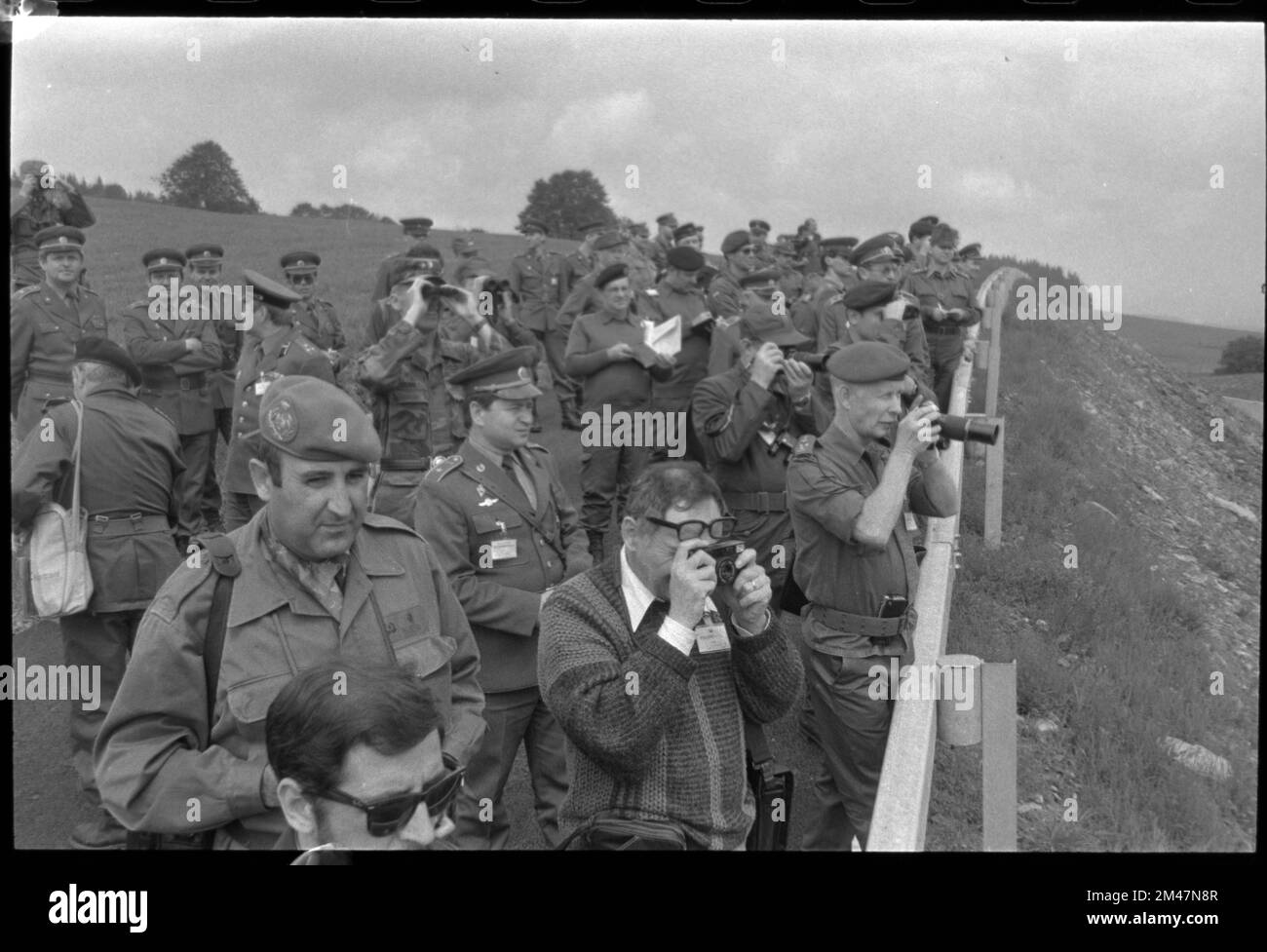 ***JUNE 1988 FILE PHOTO*** On 9 June, a bilateral tactical exercise of ...