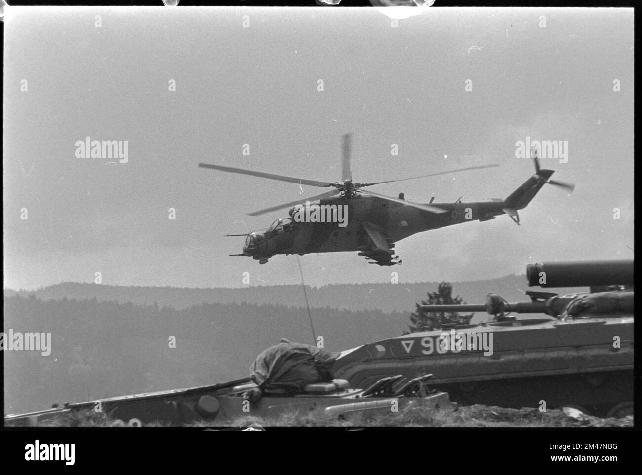 ***JUNE 1988 FILE PHOTO*** On 9 June, a bilateral tactical exercise of ...