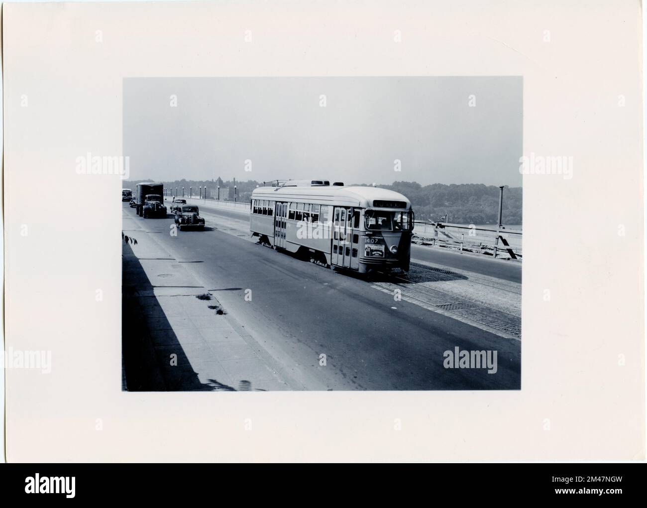 Construction of the K Street Skyway. Original caption: Construction of ...
