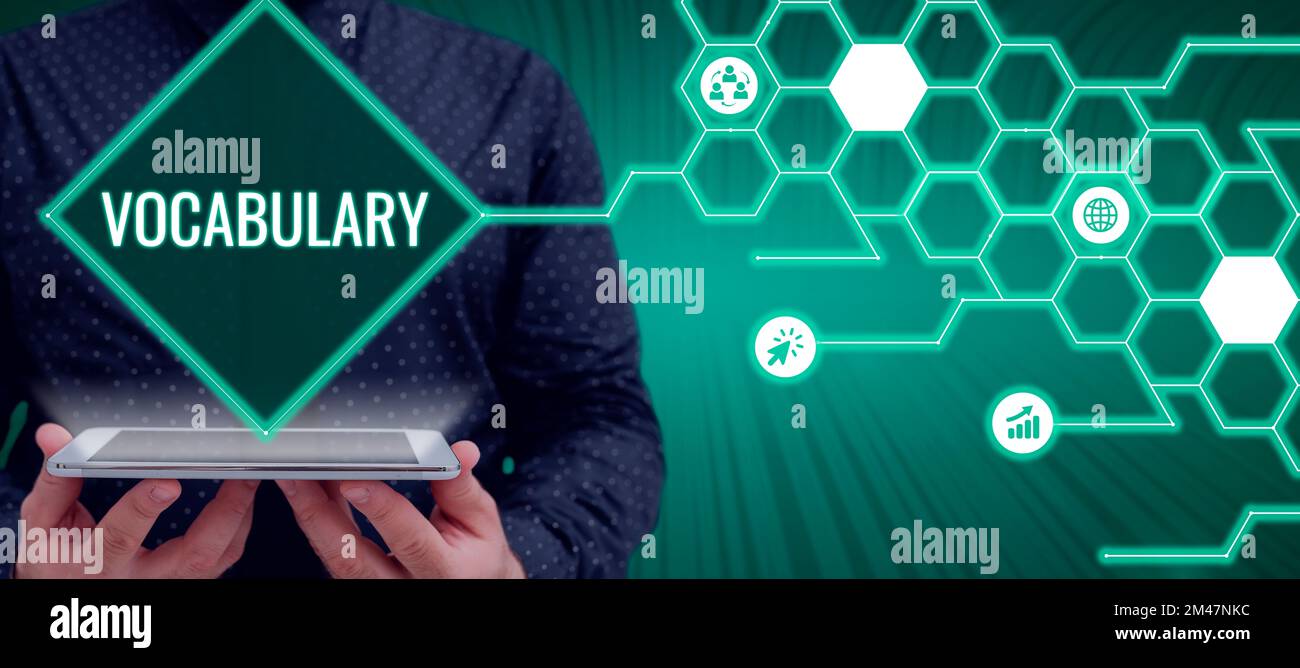 Conceptual caption Vocabulary. Concept meaning collection of words and ...