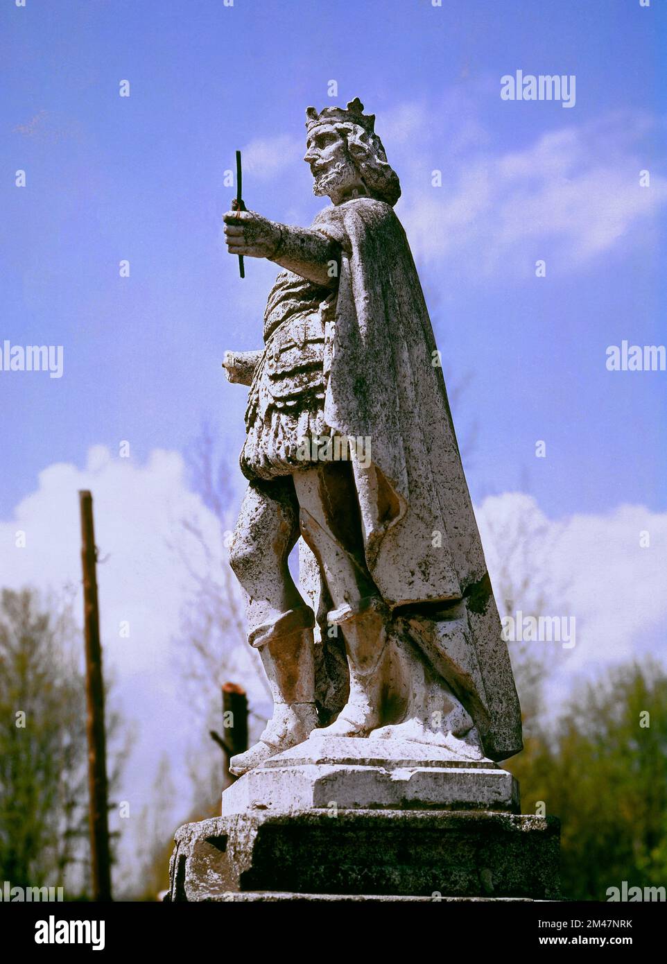 ESTATUA - FERNANDO III EL SANTO EN LA PLAZA DE ORIENTE. Location: PLAZA ...
