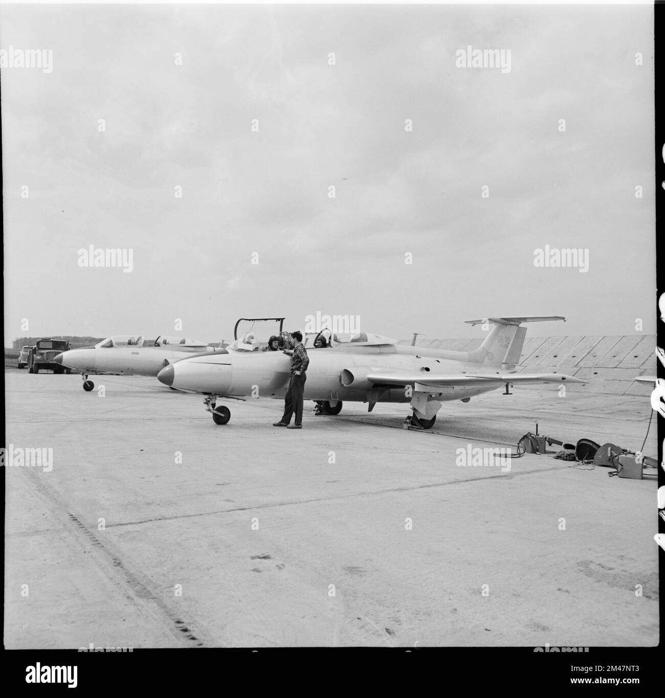 ***JUNE 1965 FILE PHOTO*** There is a great interest abroad in the L 29 ...