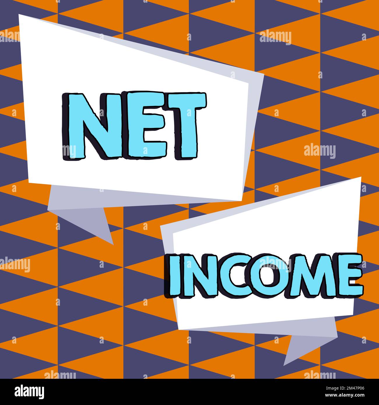Writing displaying text Net Income. Word Written on the gross income ...
