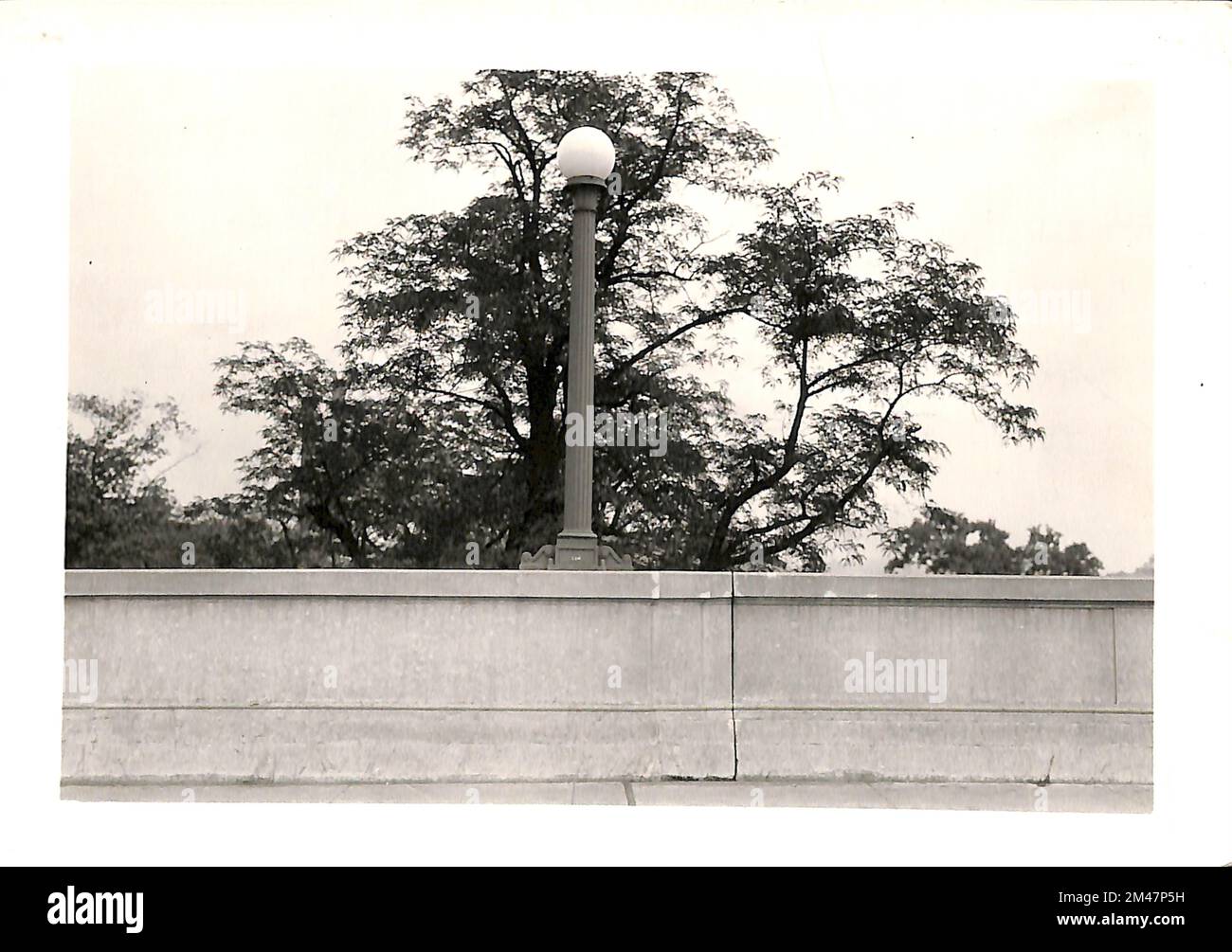 Lighting fixtures on the Francis Scott Key Bridge in Washington, DC ...