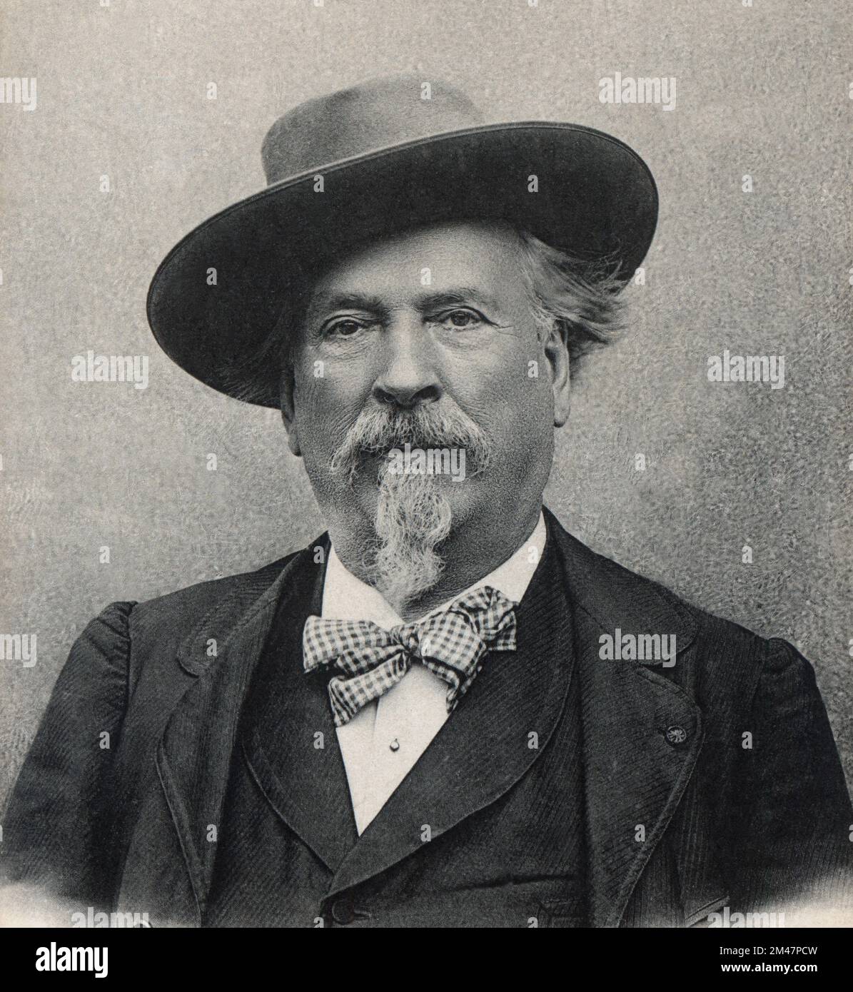 Frederic Mistral (1830-1914), escritor francés en lengua occitana Stock ...