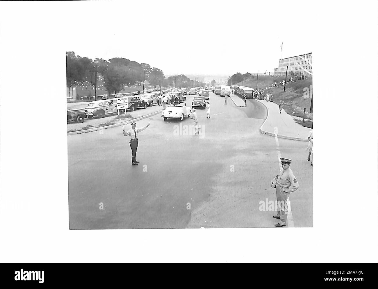 Arlington County, Virginia - Bus Turnout. Original caption: Arlinton ...