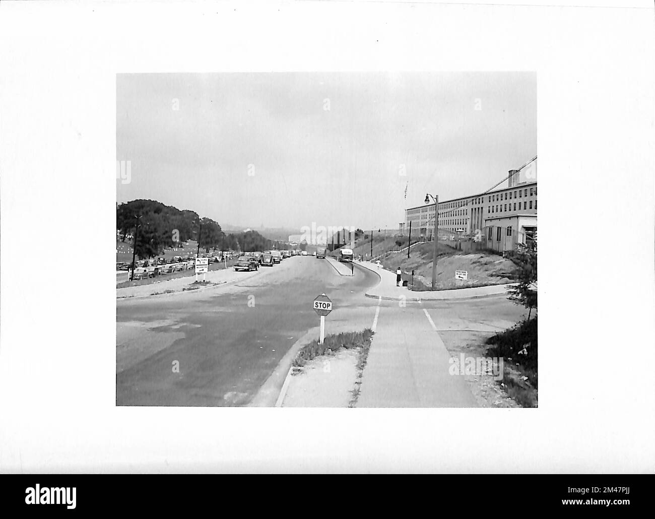 Arlington County, Virginia - Bus Turnout. Original caption: Arlinton ...