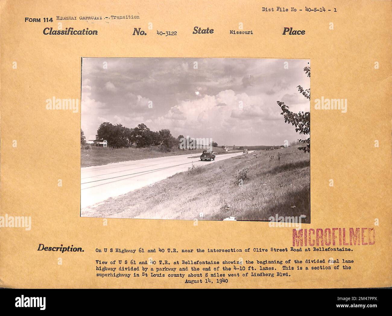 Four lane divided highway hi-res stock photography and images - Alamy