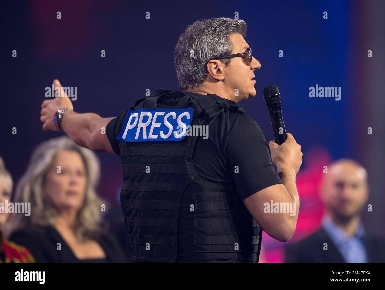 Phoenix, Arizona, USA. 18th Dec, 2022. JAMES O'KEEFE of Project Veritas ...