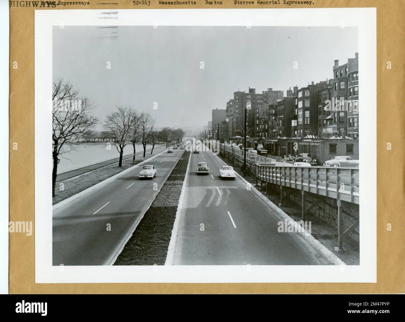 Storrow Memorial Expressway. Original caption: Storrow Memorial ...